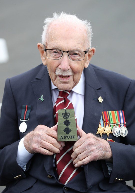 Captain Tom ‘delighted’ to be made honorary colonel of Army training ...